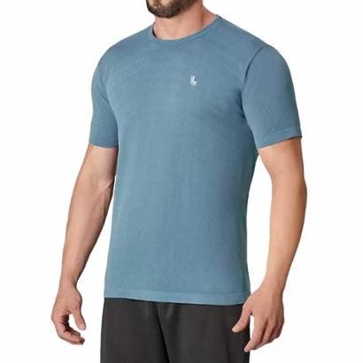 Camiseta Masculina Lupo MC Seamless Free Azul - 70705 - Azul | Netshoes