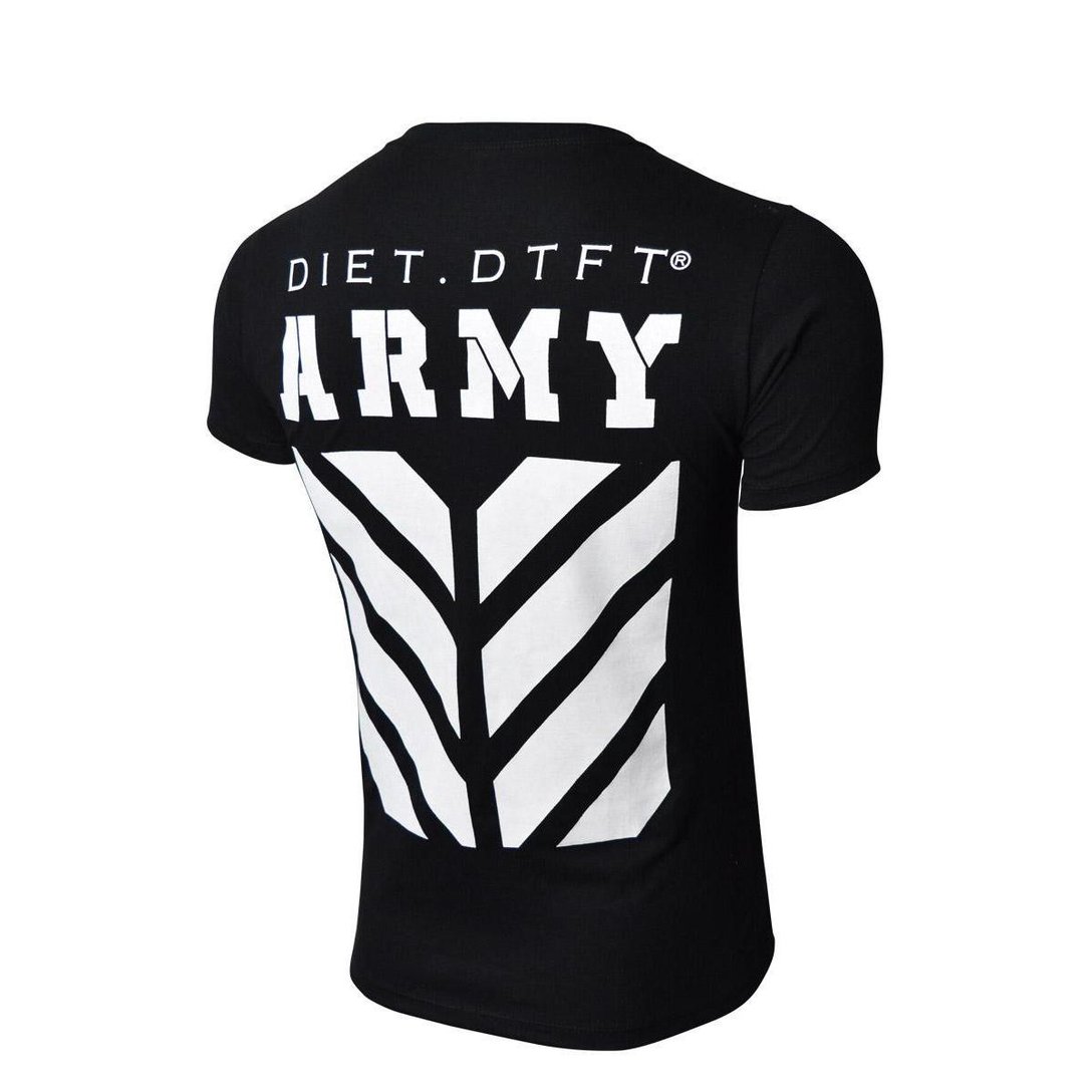 Camiseta Masculina Tradicional Army II - Preto | Netshoes