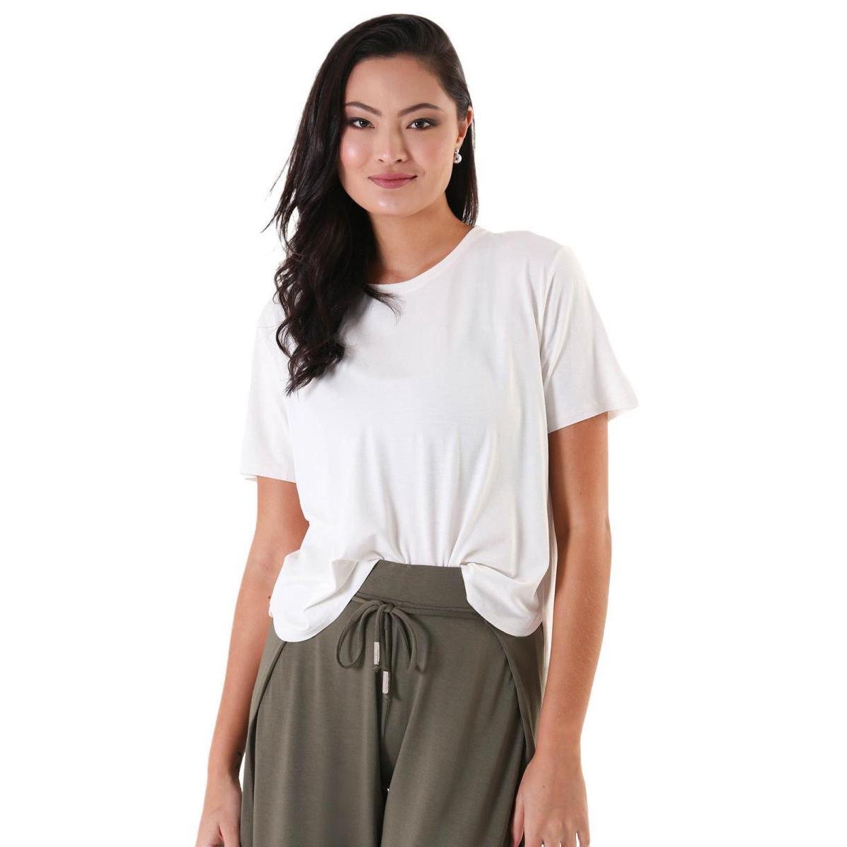 Camiseta Mullet Basic Visco - Branco - P - Branco | Netshoes