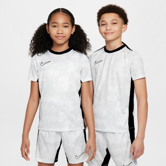 Camiseta Nike Dri-FIT Academy Pro Infantil - Cinza | Netshoes