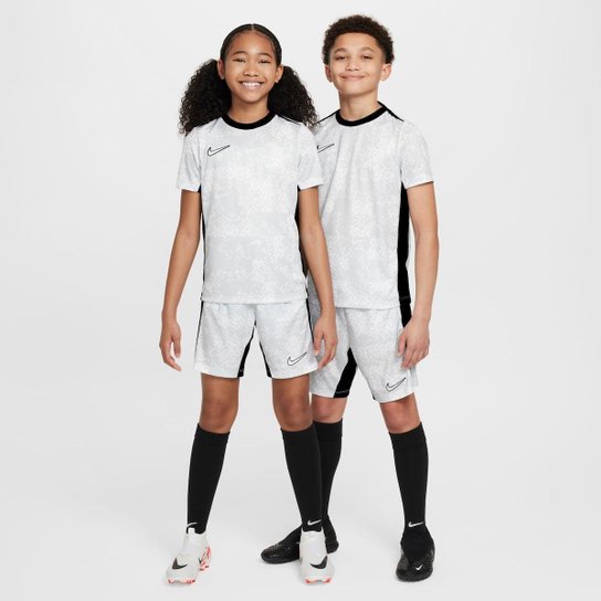 Camiseta Nike Dri-FIT Academy Pro Infantil - Cinza | Netshoes