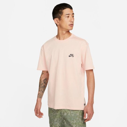 Camiseta Nike SB Masculina - Rosa | Netshoes
