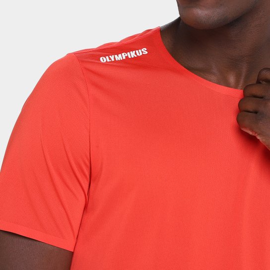 Camiseta Olympikus Corre Masculina - Vermelho | Netshoes