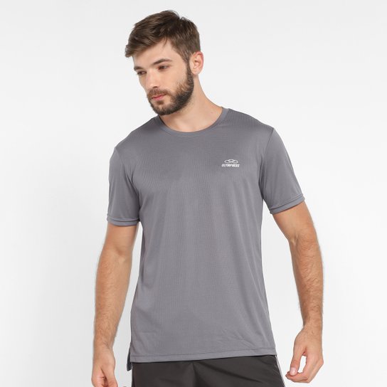 Camiseta Olympikus Eco Masculina - Cinza | Netshoes