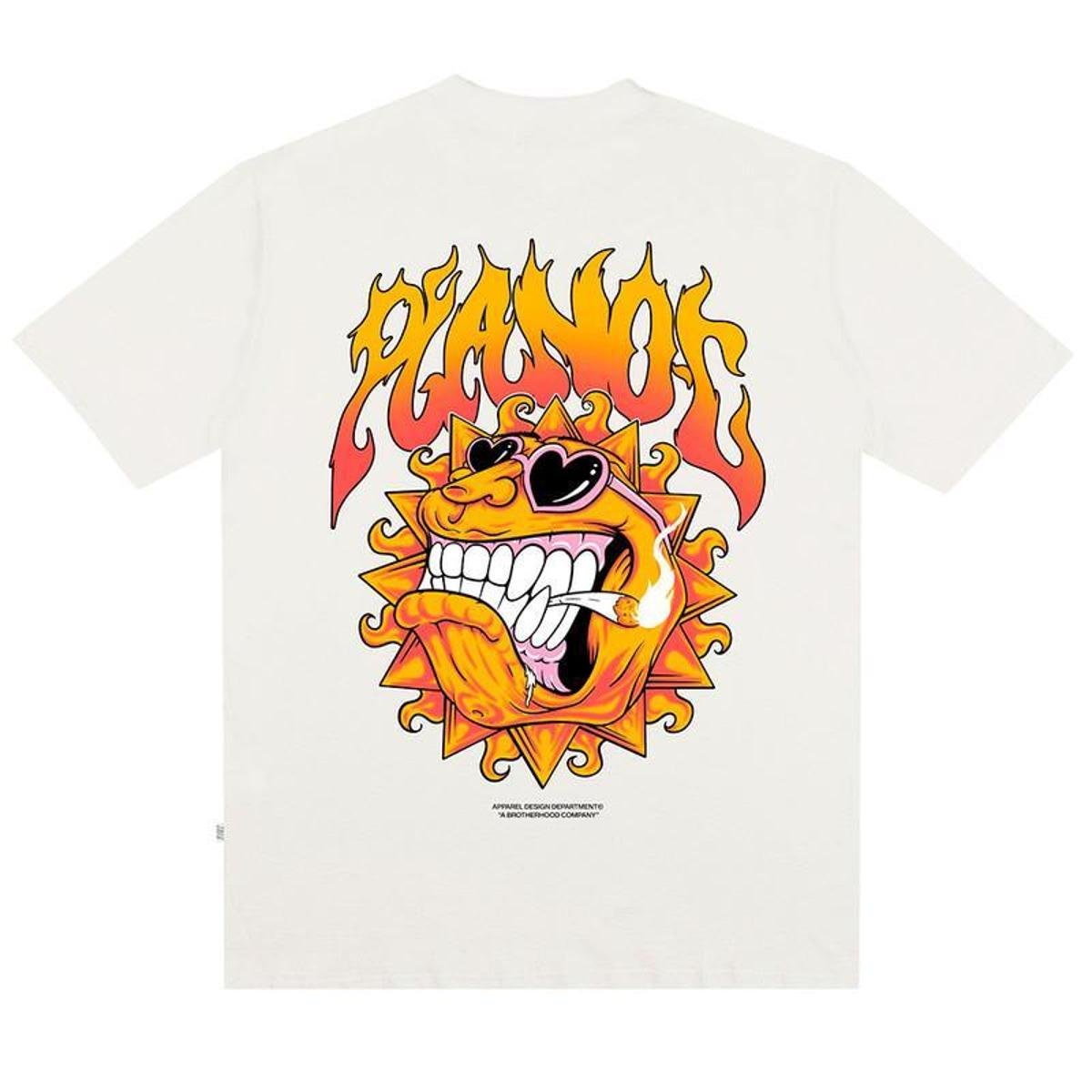 Camiseta Plano C Stoned Sun - Branco | Netshoes