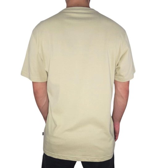Camiseta Rip Curl Slant Bottom Sand Dune - Bege | Netshoes