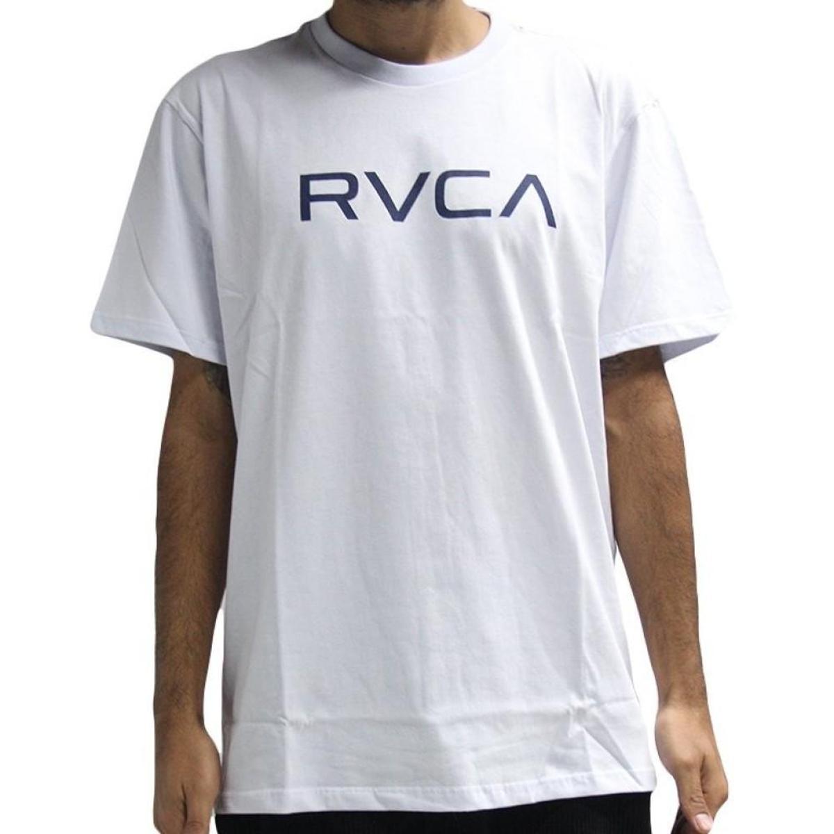 Camiseta RVCA Big RVCA WT26 Masculina - Branco | Netshoes