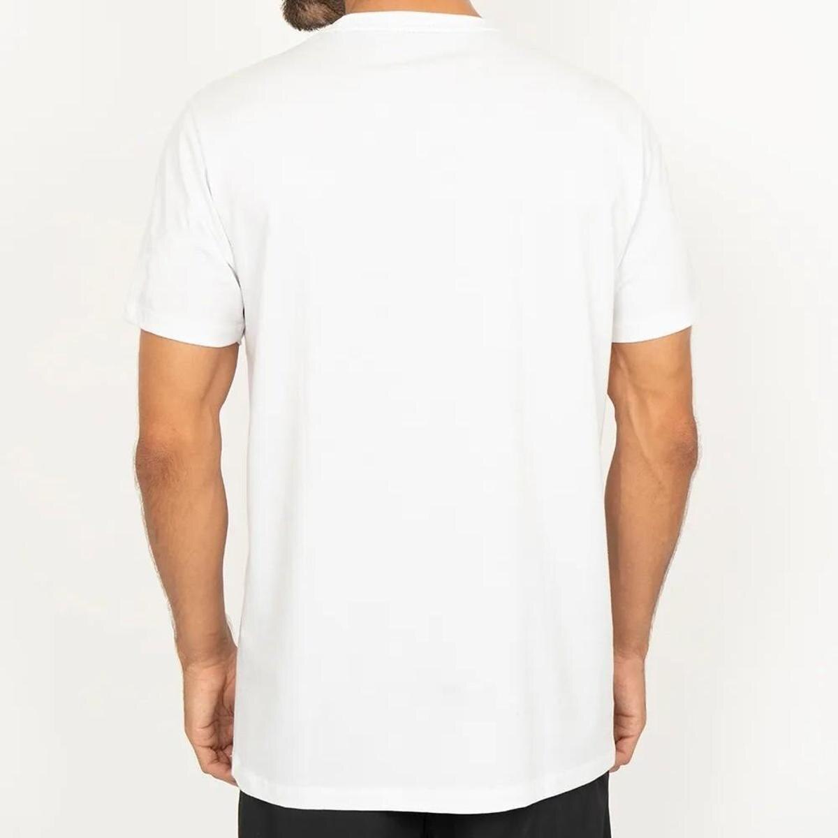 Camiseta RVCA Mini Balance Box WT26 Masculina - Branco | Netshoes