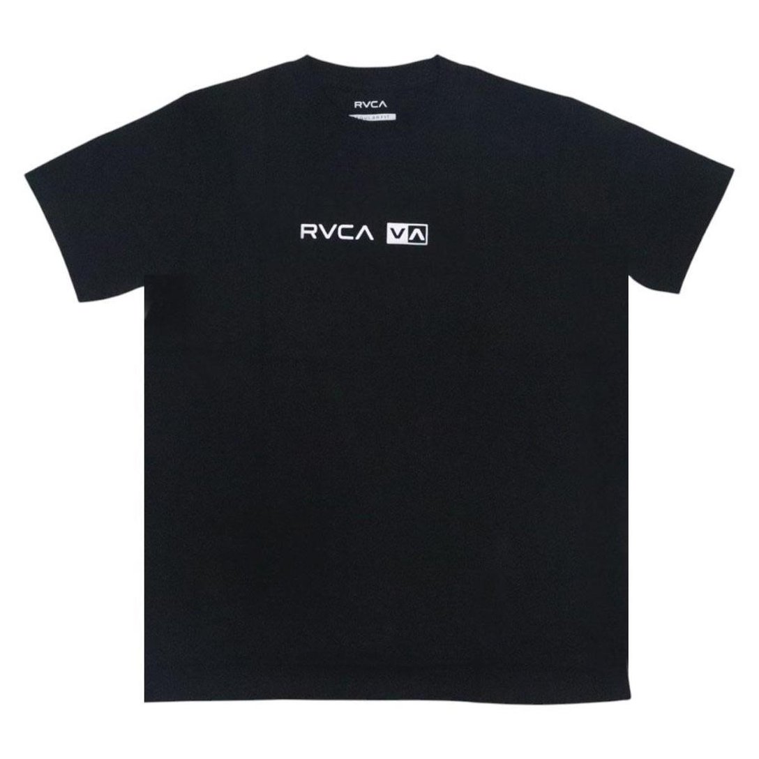 Camiseta RVCA Thru View - Preto - Preto | Netshoes