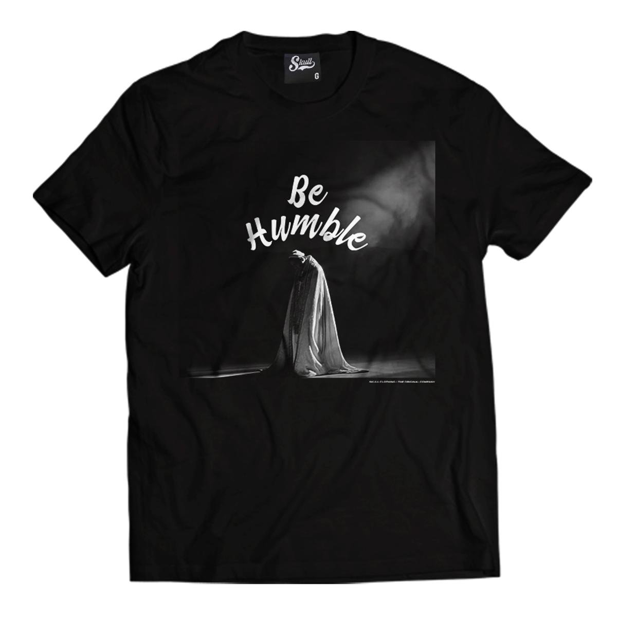Camiseta Skull Clothing Be Humble Masculina - Preto | Netshoes