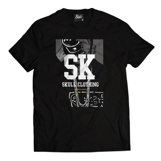 Camiseta Skull Clothing Kendrick Lamar Masculina - Preto | Netshoes