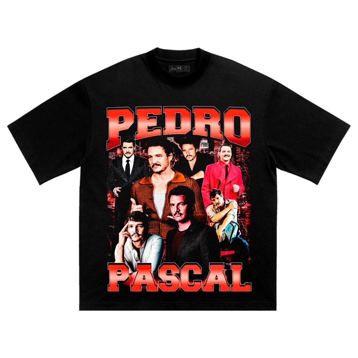 Camiseta Skull Clothing Pedro Pascal Bootleg - Preto | Netshoes