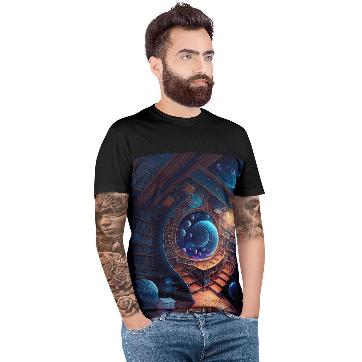 Camiseta Stompy Casual Estampada - Preto | Netshoes