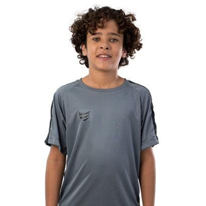 Camiseta Super Bolla Star Infantojuvenil - Cinza | Netshoes