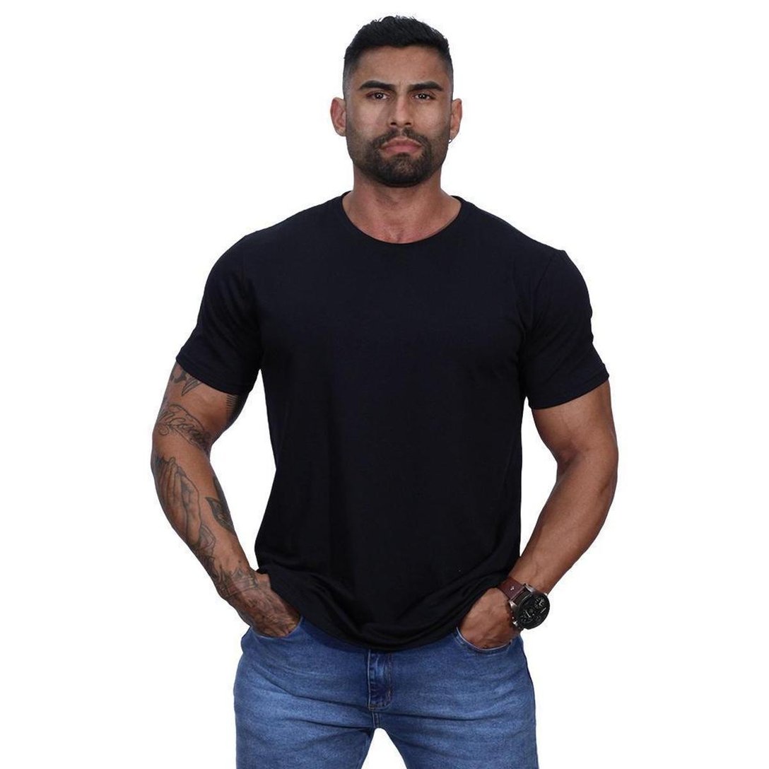 Camiseta Tradicional Cotton PIMA Peruano MXD Conceito Legítima com Selo ...