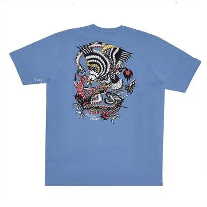 Camiseta Volcom Lintel Classic - Azul Escuro - Azul | Netshoes