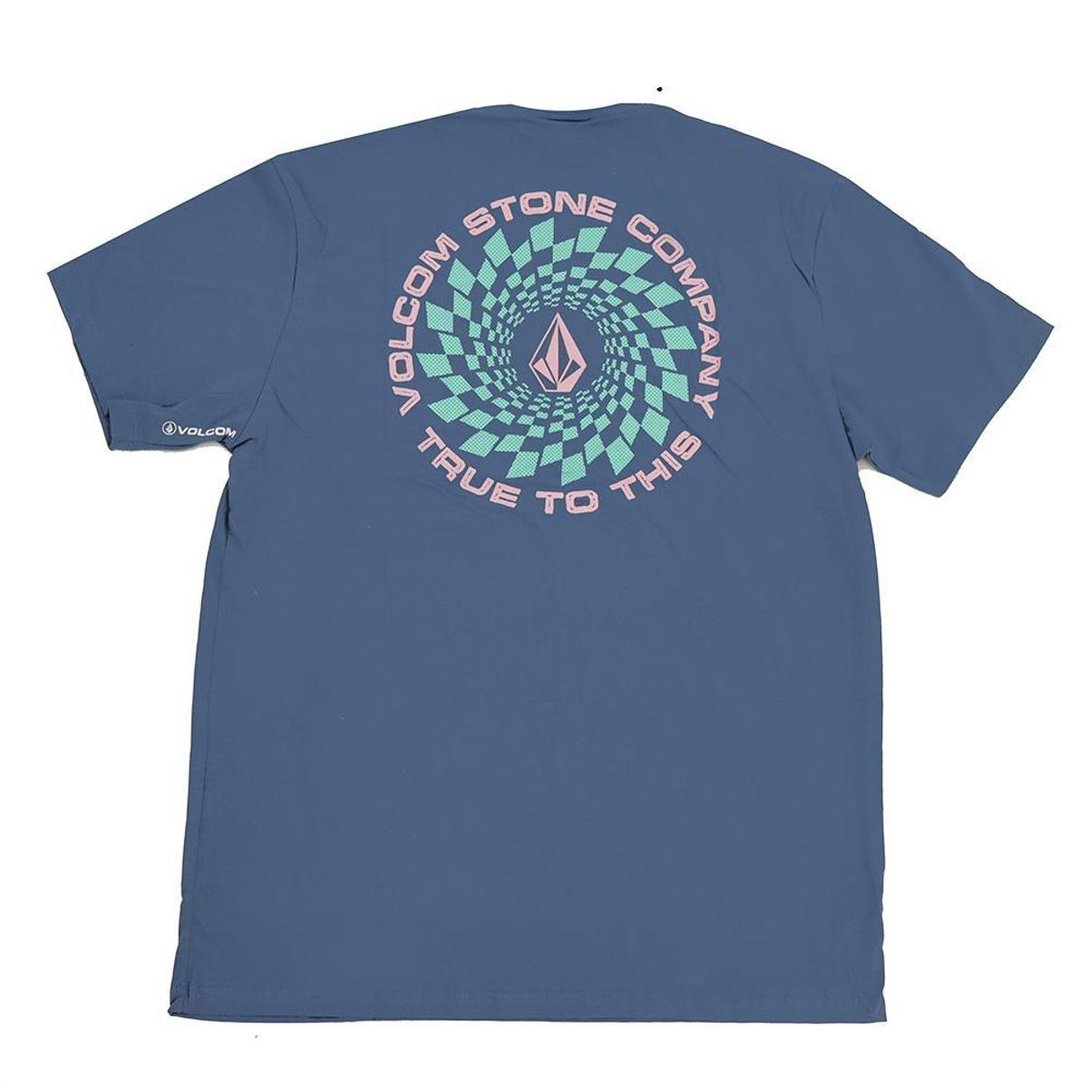 Camiseta Volcom Rabbit Hole - Azul - Azul | Netshoes