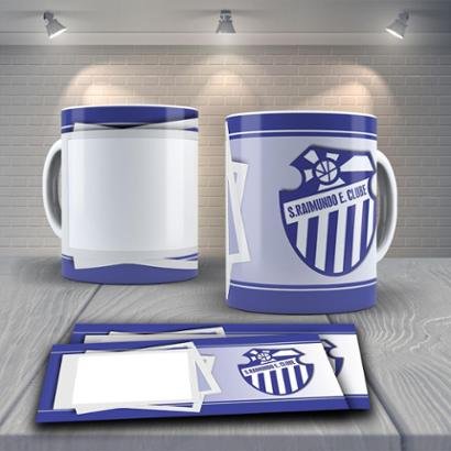 Caneca Time de Futebol Time São Raimundo - Branco | Netshoes
