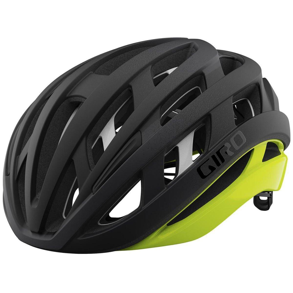 Capacete Ciclismo Giro Helios Spherical Preto e Amarelo - Preto | Netshoes