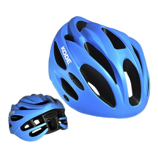Capacete Kode Active com Viseira Removível - Azul Fosco - Azul | Netshoes