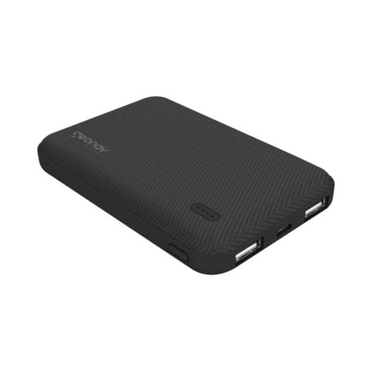 Carregador Portátil 5.000mAh Duas saídas USB Geonav ES5KBK - Preto ...
