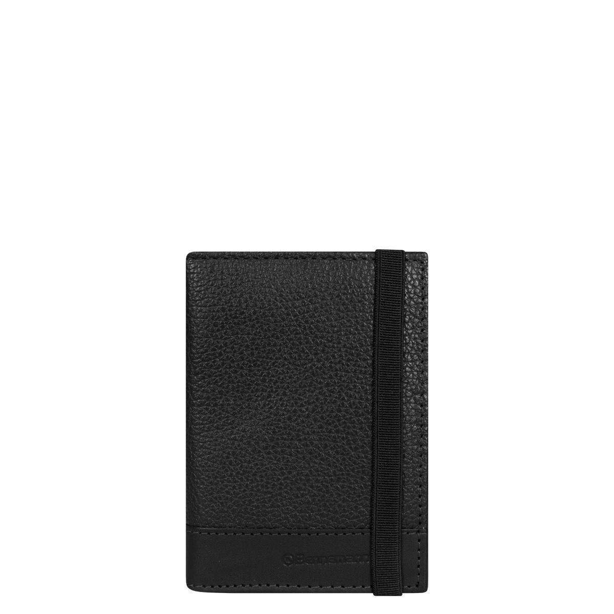 Carteira Couro Masculina Rome 840AI Bennemann CAFE UN - Preto | Netshoes