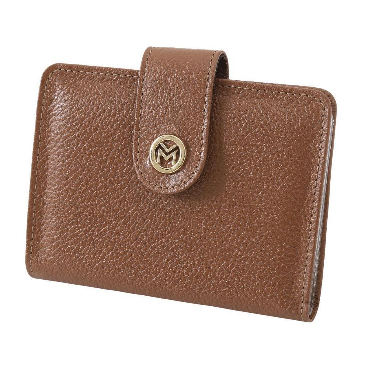 Carteira de Couro Mariart Ferro - Caramelo | Netshoes