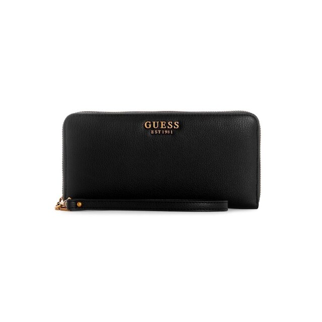 CARTEIRA KRISTLE SLG LARGE ZIP AROUND - Preto | Netshoes
