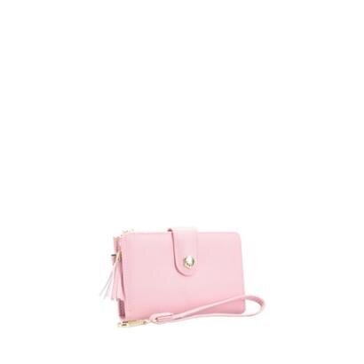 Carteira Lara em Fly com Fecho Frontal Bauarte - Rosa | Netshoes