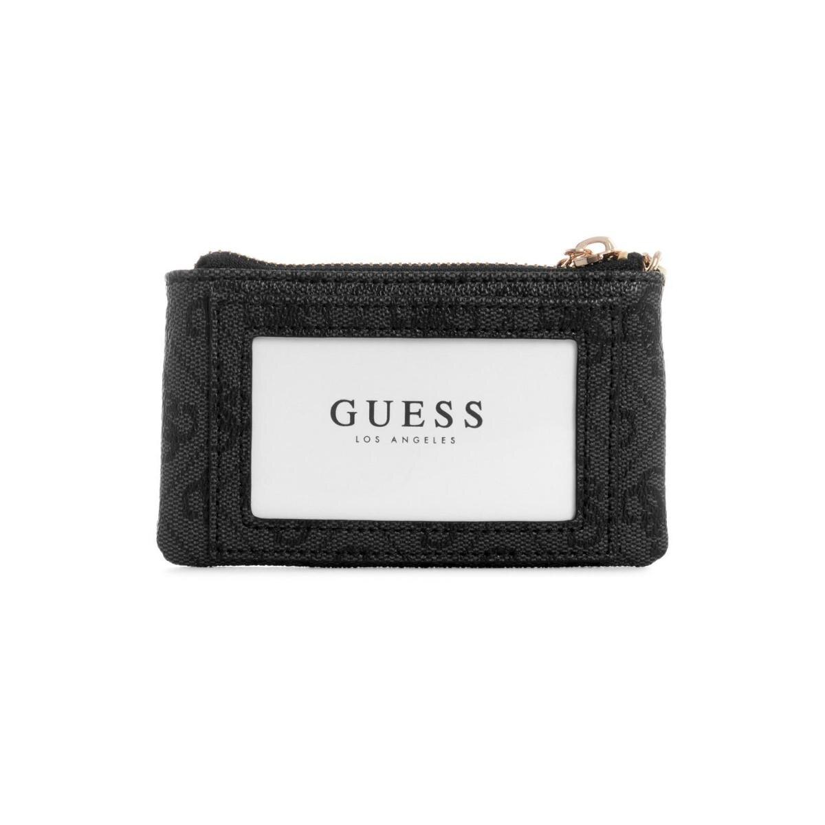Carteira Laurel SLG Logo Preto Zip Pouch Guess - Preto | Netshoes