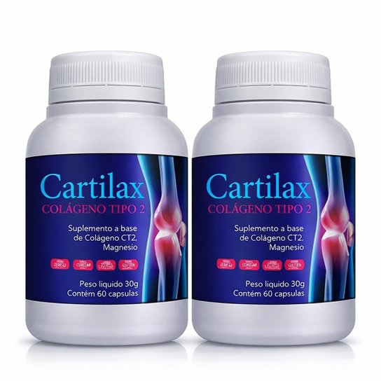 Cartilax UC2 Colágeno Tipo 2 60 Cápsulas - undefined | Netshoes