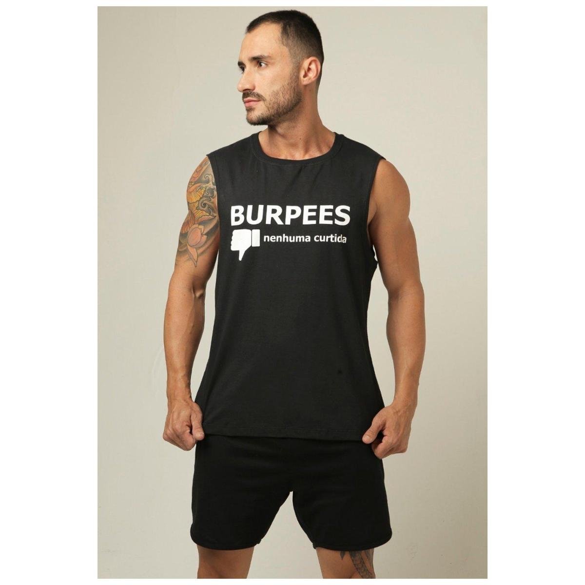 Cavada masculina BURPEE NO LIKE - Preto | Netshoes