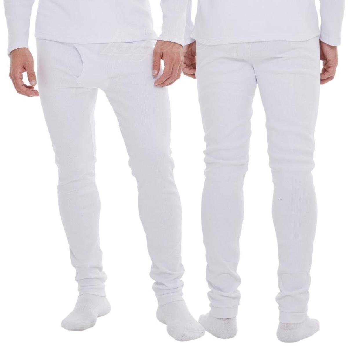 Ceroula Masculina Confortável Modelo Long John Segunda Pele Básica ...