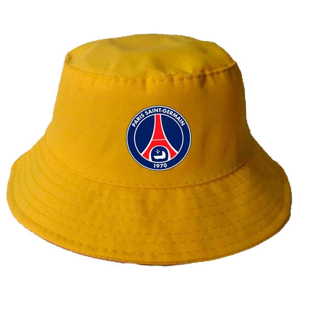 Chapéu Bucket Unissex Paris Saint Germain (PSG) - Amarelo | Netshoes