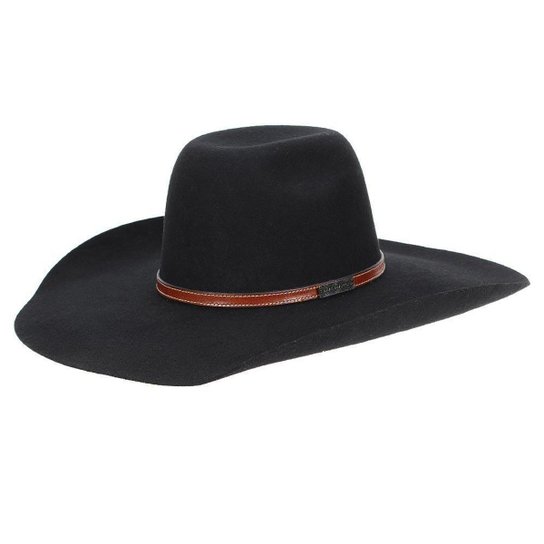 Chapéu Texas Diamond Copa Alta 30X - Preto | Netshoes