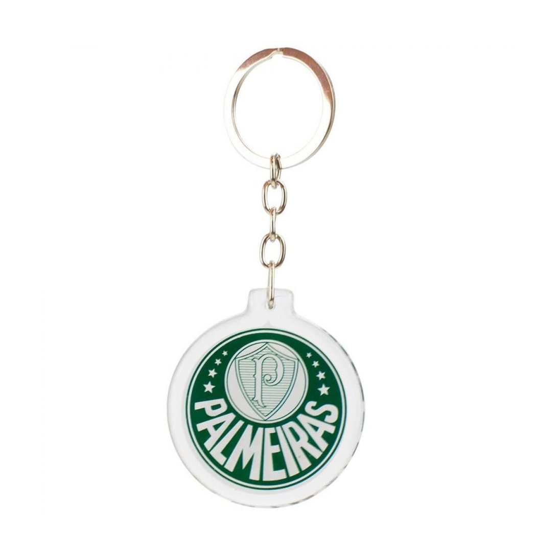 Chaveiro Escudo Time Acrílico 5cm - Palmeiras - Única | Netshoes