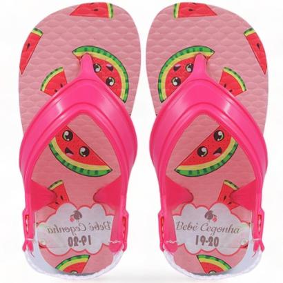 Chinelo Bebe Infantil Crianca Feminina Bebe Cegonha - Rosa | Netshoes