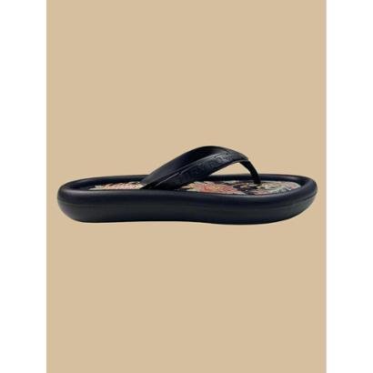 Chinelo Canoa Estampado Farm Apé Cor:;Tamanho:33/34 - Preto | Netshoes