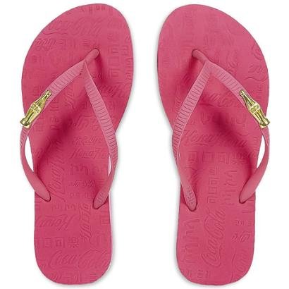 Chinelo Coca Cola Sandal Way Rosa - Rosa | Netshoes
