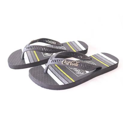 Chinelo Coca Cola Toast Masculino Sandália Original Estilosa - Preto ...