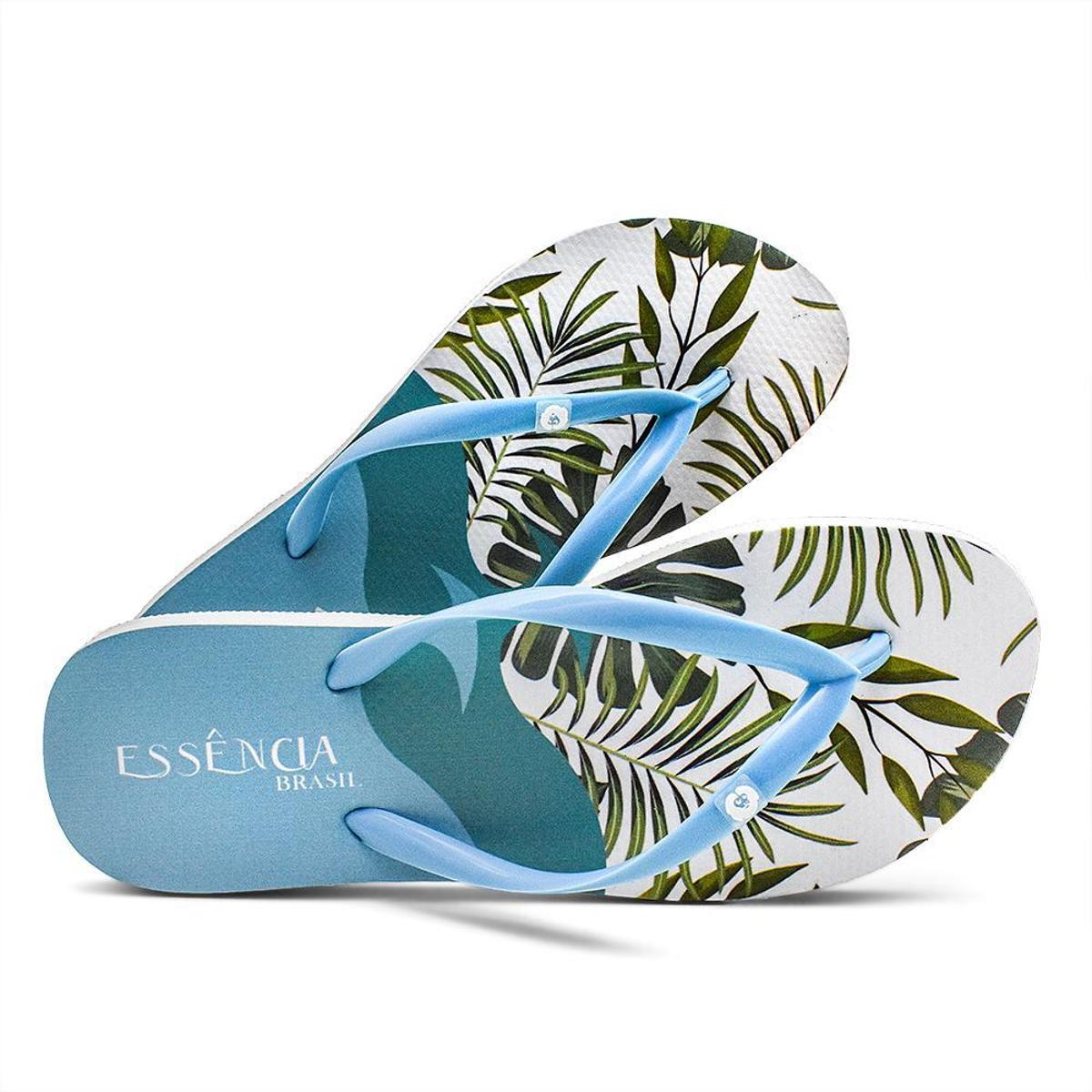 Chinelo Feminino Moda Casual de Luxo Confortável Essencial Dia a Dia ...