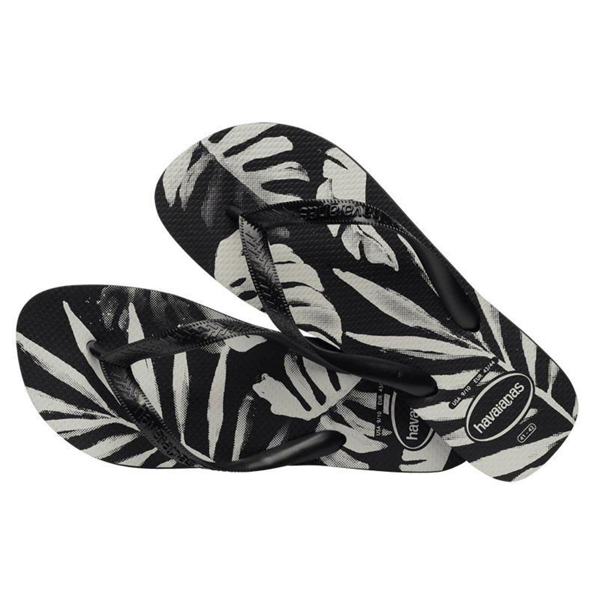 Chinelo Havaianas Aloha Kids - Produto Original - Preto | Netshoes