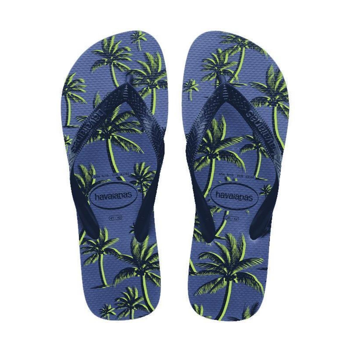 Chinelo Havaianas Aloha - Produto Original - Azul | Netshoes