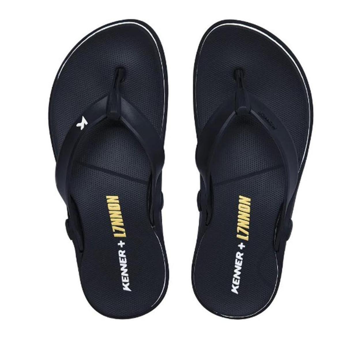 CHINELO KENNER GROOVE LINE L7 - Preto | Netshoes