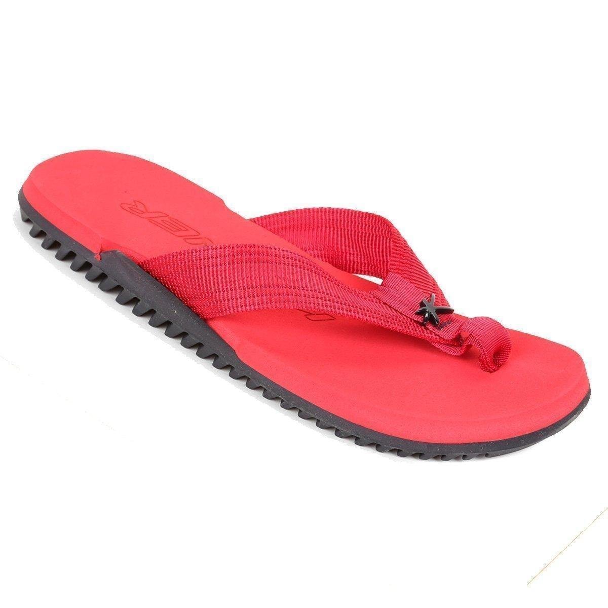 Chinelo Kenner Nk6 Color - Vermelho | Netshoes