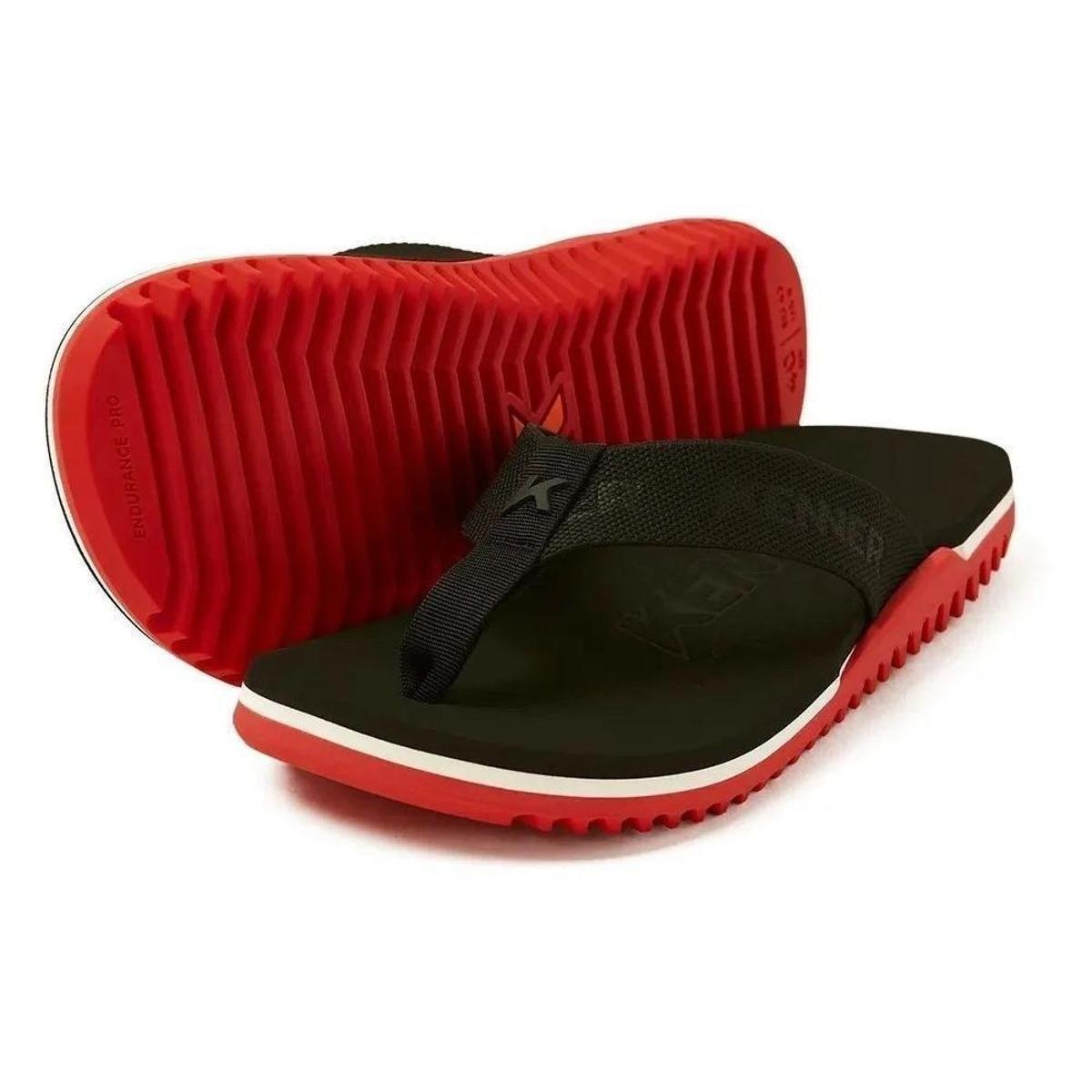 Chinelo Kenner Original Masculino NK6 Ampass Sandália DFA02 - Preto ...