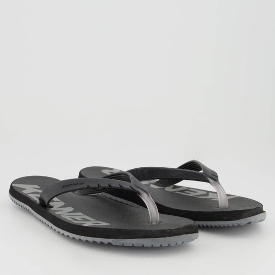 Chinelo Kenner RED Preto e Cinza - Preto | Netshoes