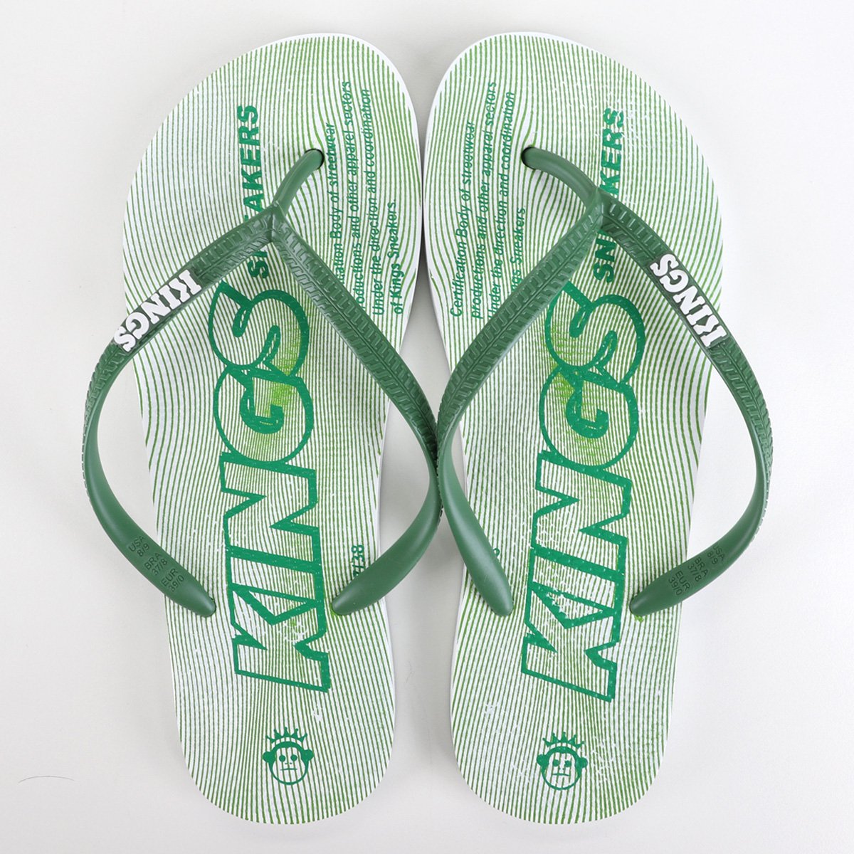 Chinelo Kings Suave Feminino - Verde | Netshoes
