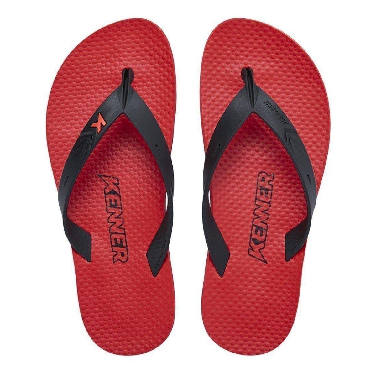 Chinelo Masculino Kenner DGX Summer Vermelho 43 - Vermelho | Netshoes