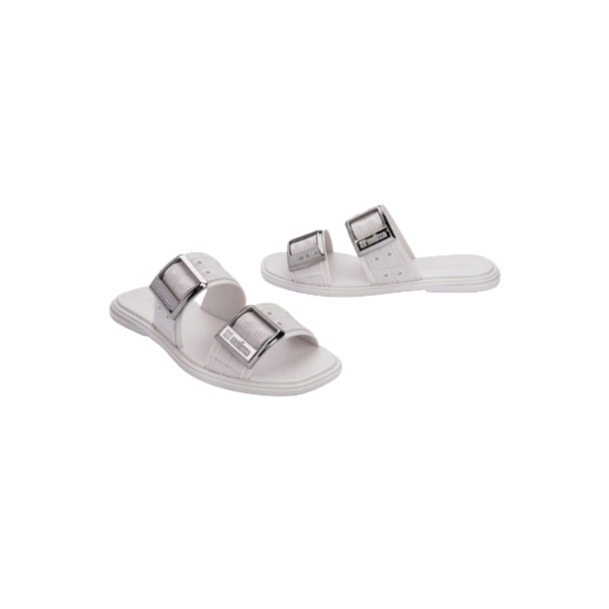 CHINELO MELISSA LADYLIKE SLIDE AD 37800 - Branco | Netshoes